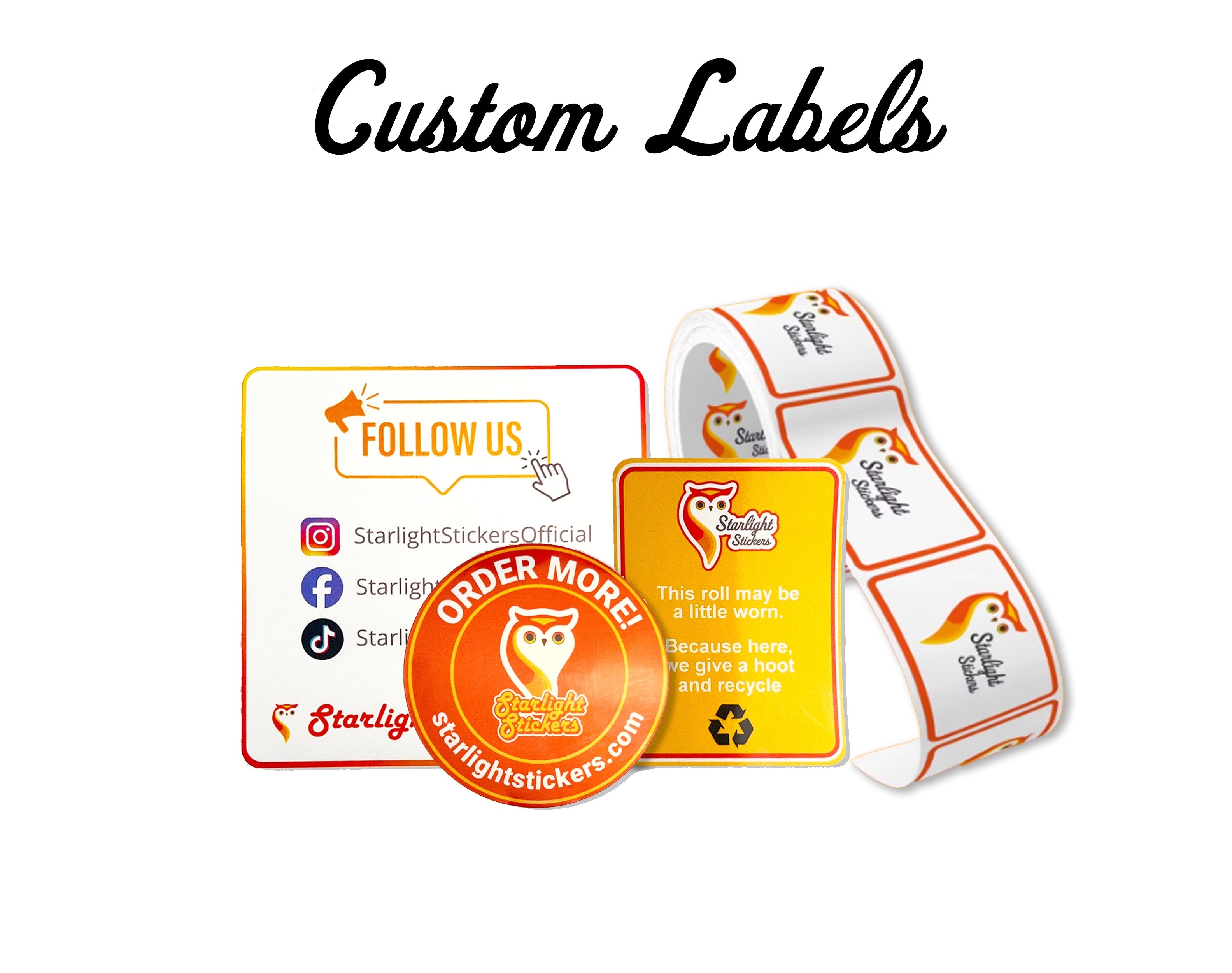Custom Labels – Starlight Stickers