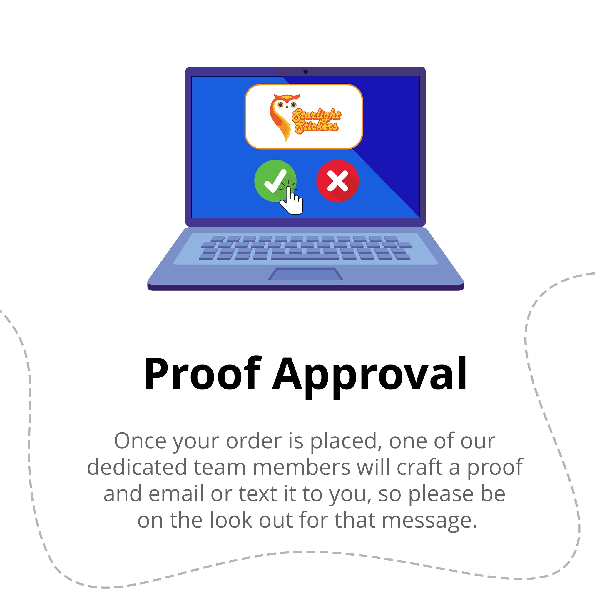 Custom Rectangle Labels – Starlight Stickers